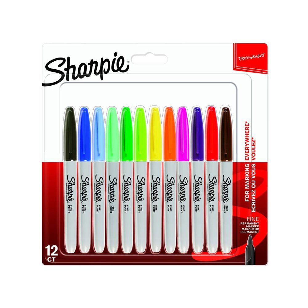 Markeri Sharpie set Fine 1/12