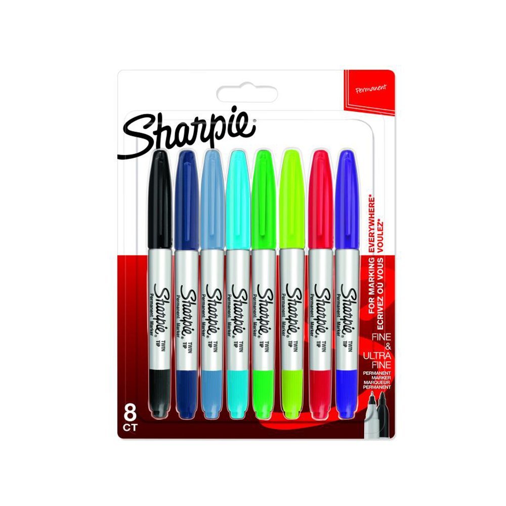 Markeri Sharpie set Twin Tip 1/8