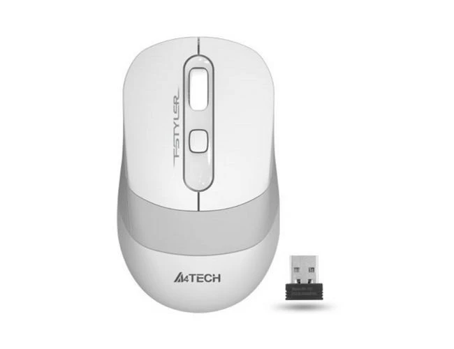 A4 Tech FM10 Fstyler beli optički miš 1600dpi