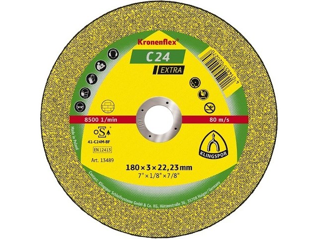 Rezna ploča za kamen EXTRA c24 115-230mm Klingspor