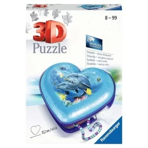 PUZZLE 3D KUTIJA DELFINI SRCE 11172