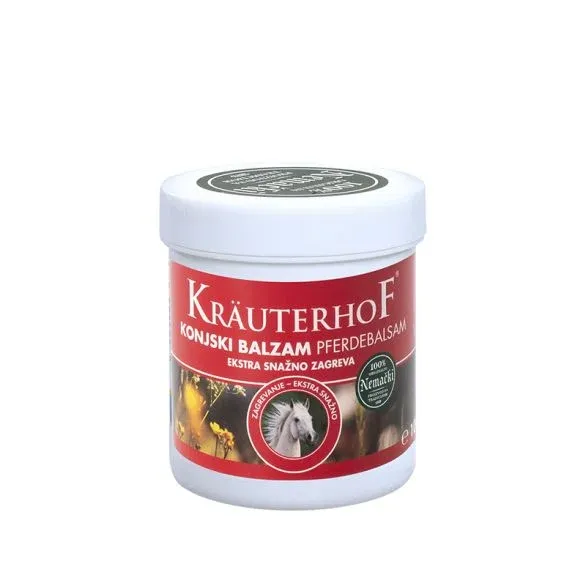 Kräuterhof Crveni Konjski balzam sa efektom toplote - ekstra jak 100ml