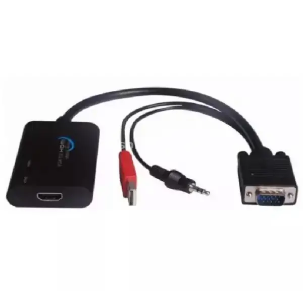 WIRETEK Adapter HDMI na VGA+USB+Audio