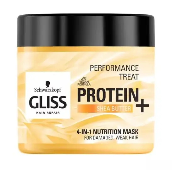 Gliss Maska za kosu, 4u1, Protein i Ši puter, 400ml