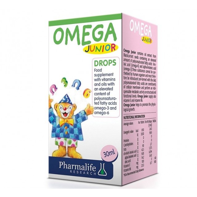 Omega junior kapi 30ml