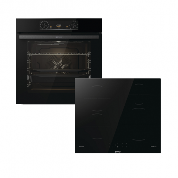 GORENJE Ugradni set BLACK INDUCTION SET BOS6737E06BG+GI6401BSC