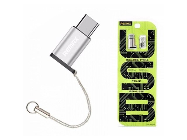 Adapter Micro USB na TIP C Remax