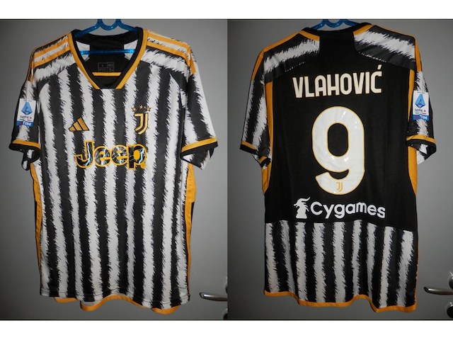 Juventus dres 2023-24 Dušan Vlahović 9