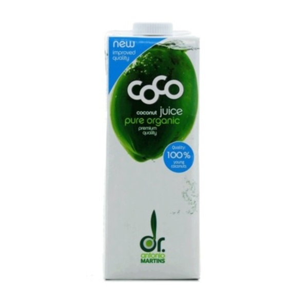 COCO JUICE kokos organic 1 l DR.ANTONIO MARTINS