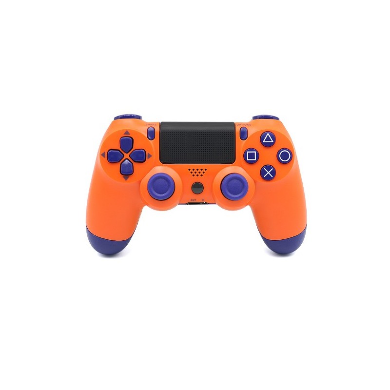 Džojstik (joypad) bežični (Wi-Fi) 5u1 za PS4 DS 4 - narandžasto-teget