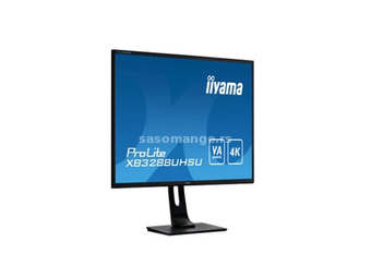 IIYAMA Monitor LED XB3288UHSU-B5 32'' VA panel with 4K resolution 3840 x 2160 @60Hz 300 cd/m 300...