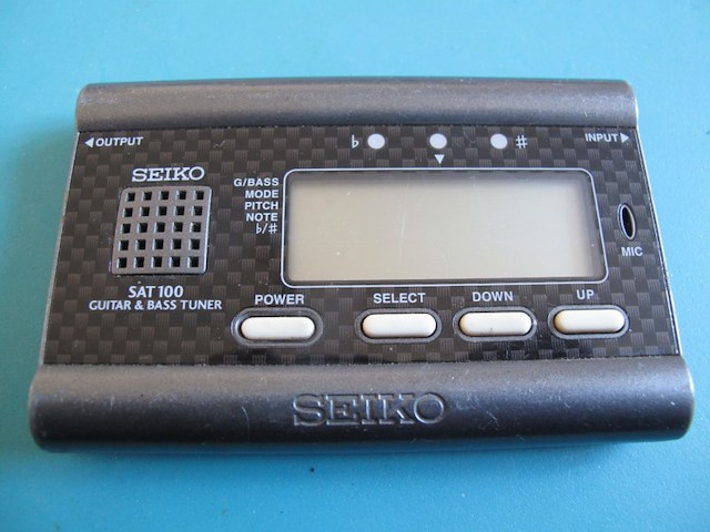 SEIKO SAT100 - Guitar-Bass Tuner
