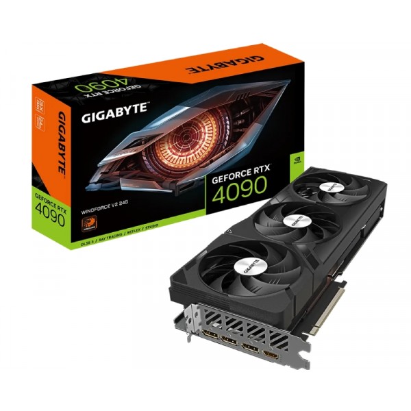 Gigabyte nVidia GeForce RTX 4090 24GB 384bit GV-N4090WF3V2-24GD