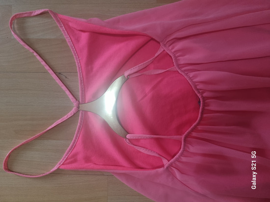 Clothes pink haljina bez ledja s/m
