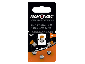 Rayovac Baterije za slusni aparat PR48