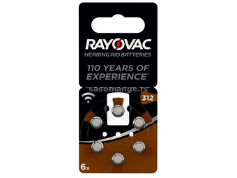 Rayovac Baterije za slusni aparat PR41