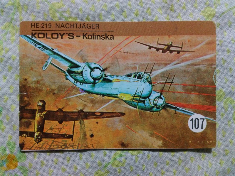 Koloys avioni broj 107