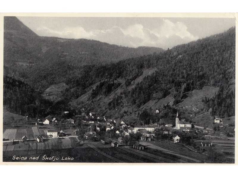 SELCA NAD ŠKOFJO LOKO , SLOVENIA