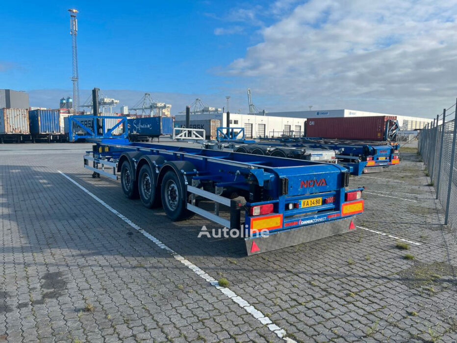 Nova Nova New Container Tipping Chassis 20,30,40 feet poluprikolica za prevoz kontejnera