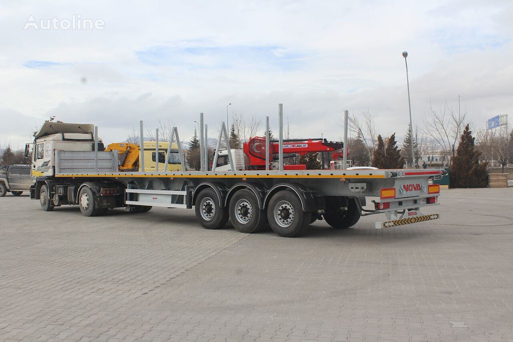 Nova Nova New Platform Flat Semi Trailer Production poluprikolica platforma