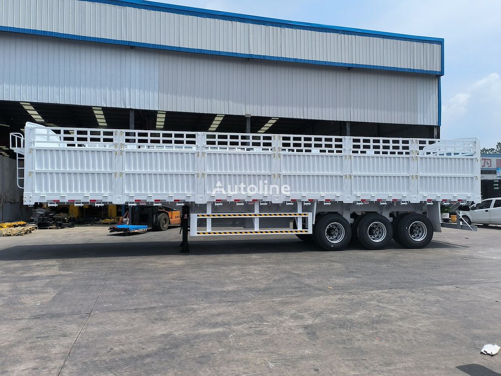 Nova NEWSTAR 4 axles 80t fence cargo semitrailer customized poluprikolica za prevoz zrna