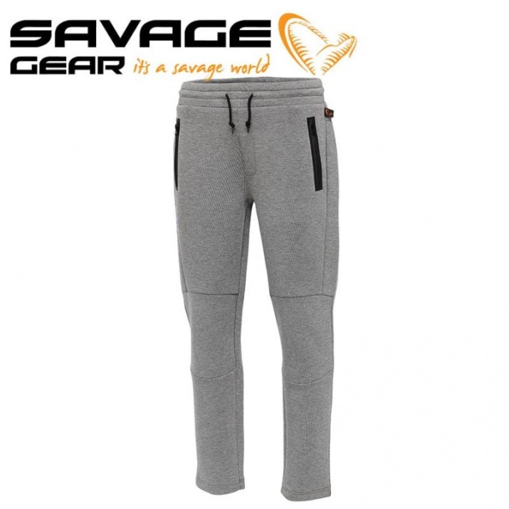 Trenerka Donji Deo Savage Gear Tec-Foam Joggers/Dark Grey Melange