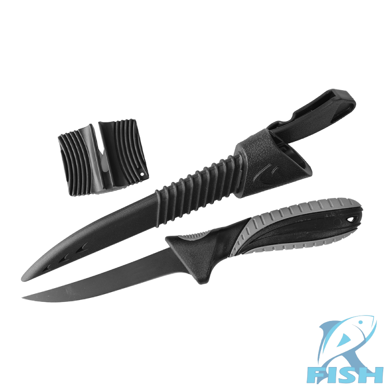 Nož za Filetiranje Dam Fillet Inc.Sharpner + Oštrač 12.5cm