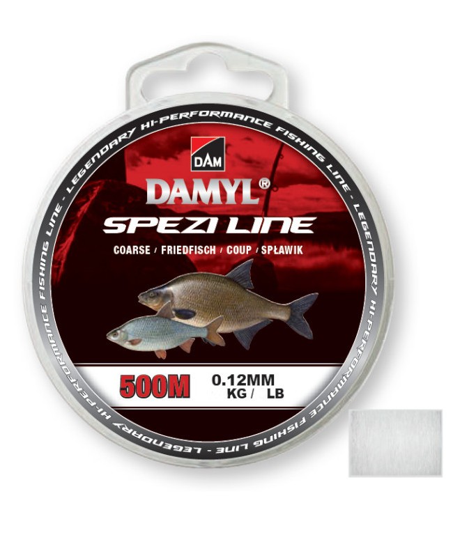 Najlon Dam Damyl Spezi Line Coarse 0.18mm 2.8kg 500m