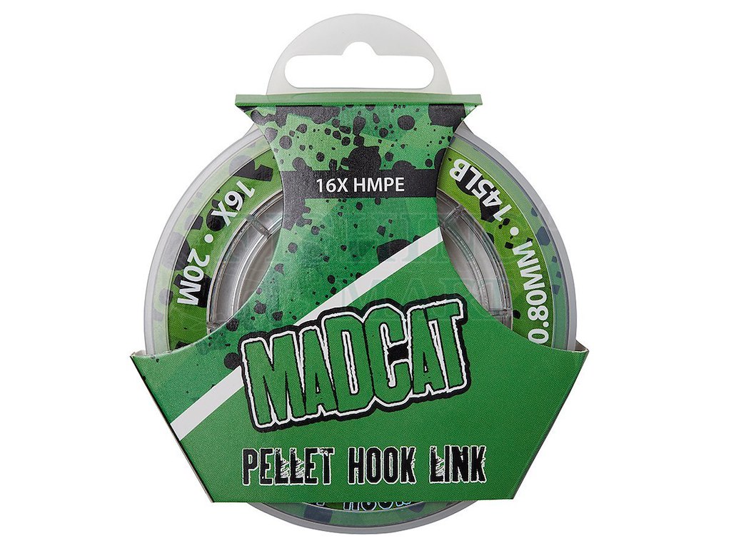 Predvez Dam Madcat Pellet Hook Link 20m 0.80mm 65kg