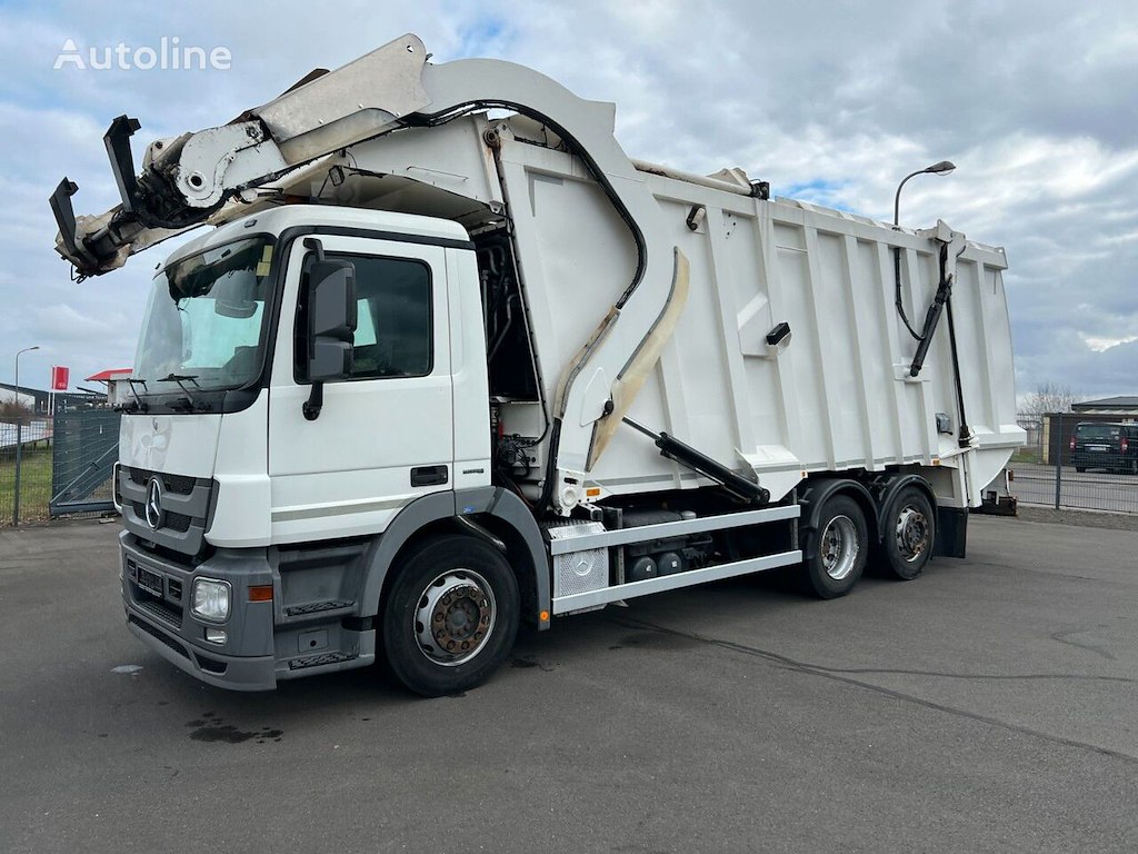 Mercedes-Benz Actros 2532 MP 3 Faun Frontlader 533 Waage kamion za smeće