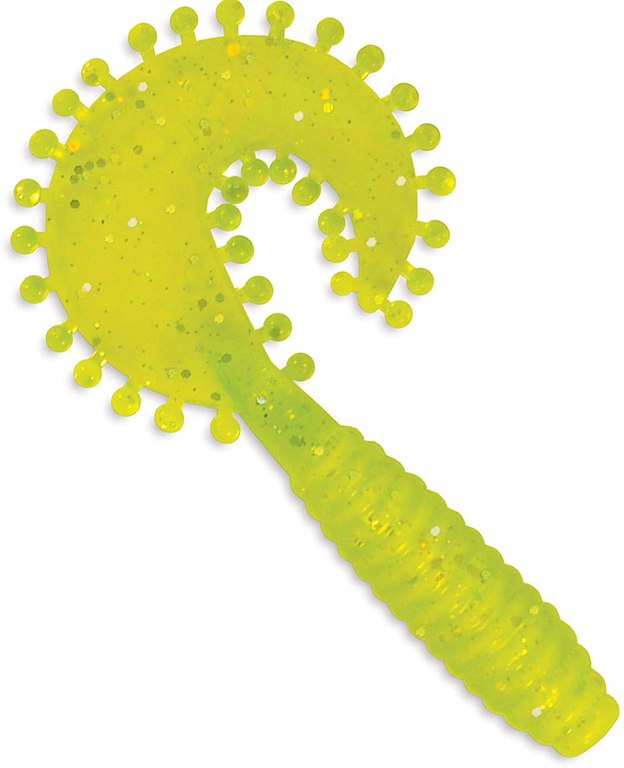 Varalica Kalin’s Tickle Grub 5“ 8kom. Chartreuse Hol