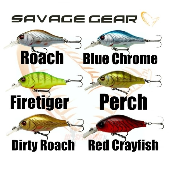 Vobler Savage Gear Gravity Crank MR 7.3cm 19gr Floating