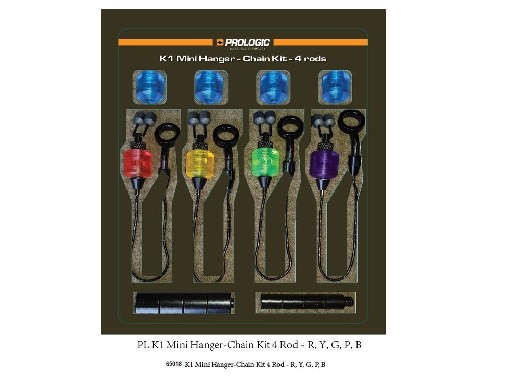 Signalizatori Prologic K1 Mini Chain Set 4 Štapa / R-Y-G-P+4B