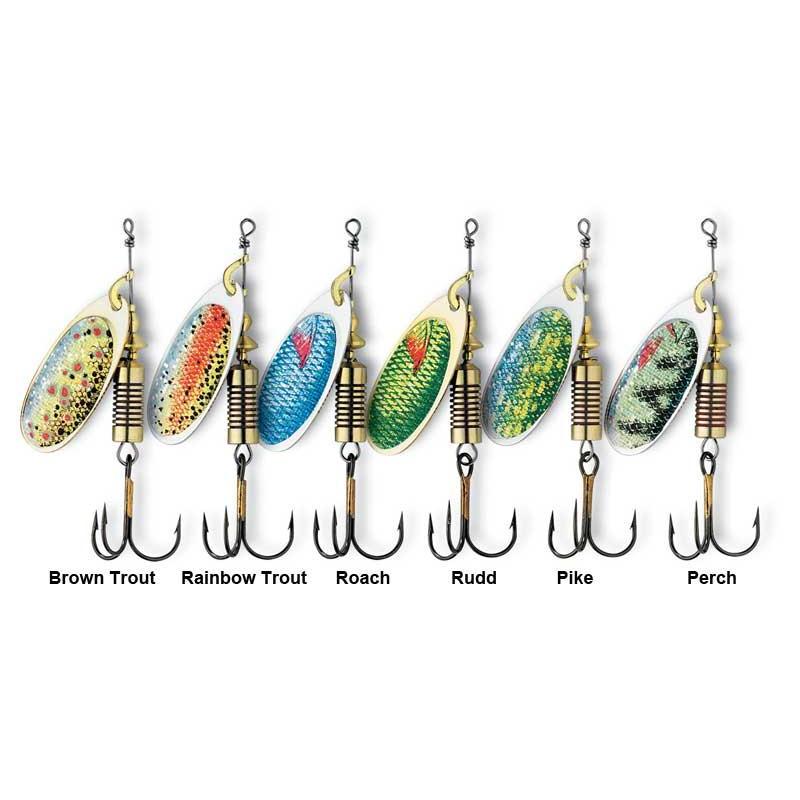 Varalica dam Effzett Nature 3D Spinner Perch 5 12gr