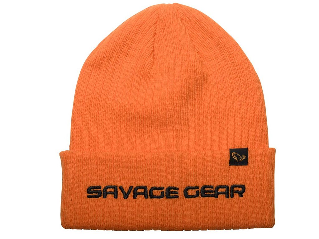 Zimska Kapa Savage Gear Fold-Up Beanie / Sun Orange