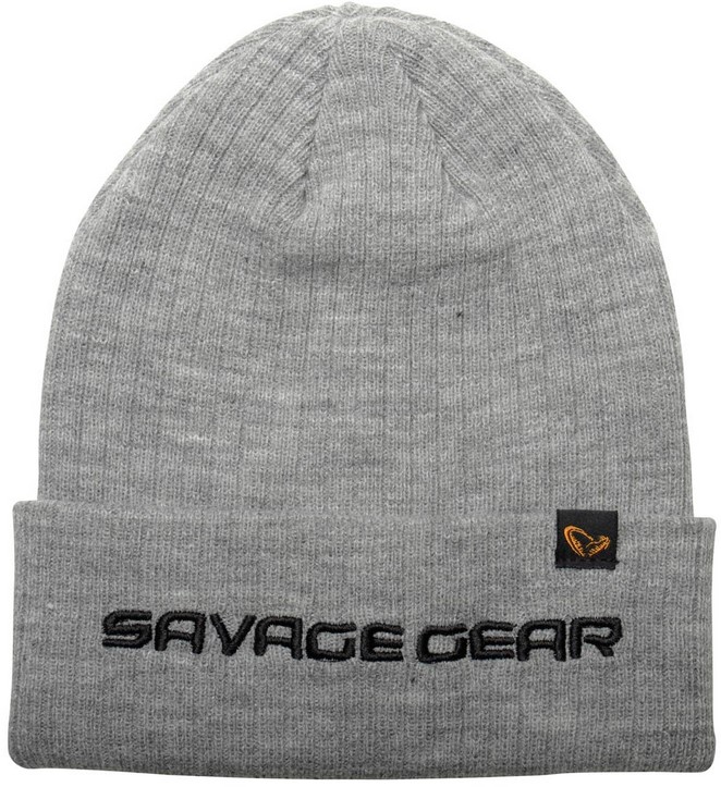 Zimska Kapa Savage Gear Fold-Up Beanie / Grey Melange