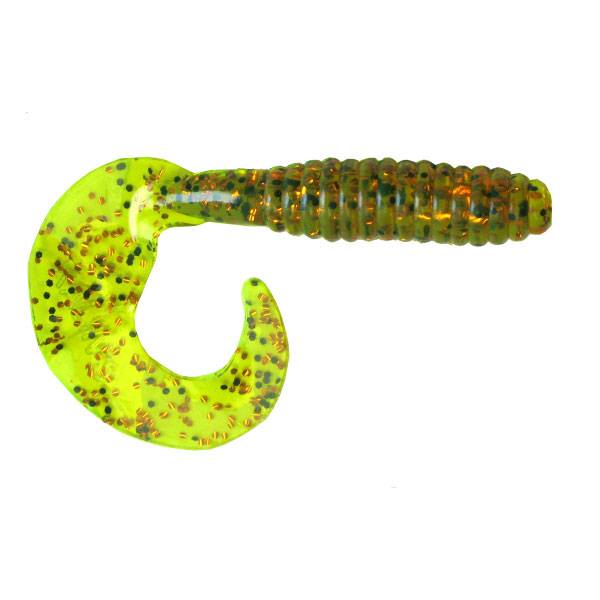 Varalica Kalin’s Lunker Grub 4” Chartreuse Cooper S&P 10kom.