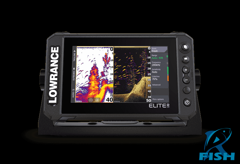 Sonar Lowrance Elite FS 9” Active Imaging™ 3-in-1