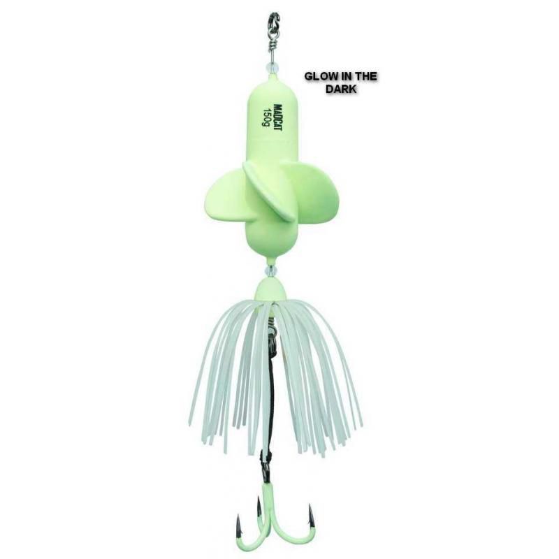Varalica Dam Madcat A-Static Propeller Teaser 200gr , Trokraka 3/0 6xStrong Glow in The Dark