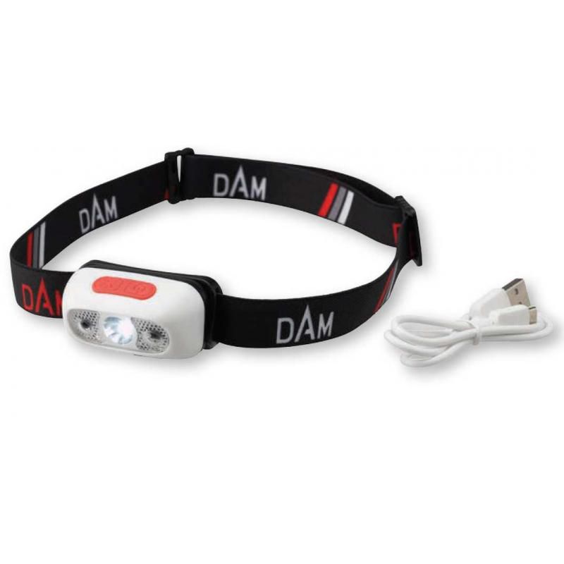 Lampa Led-Čeona Dam Senzor Headlamp 3W LED+USB