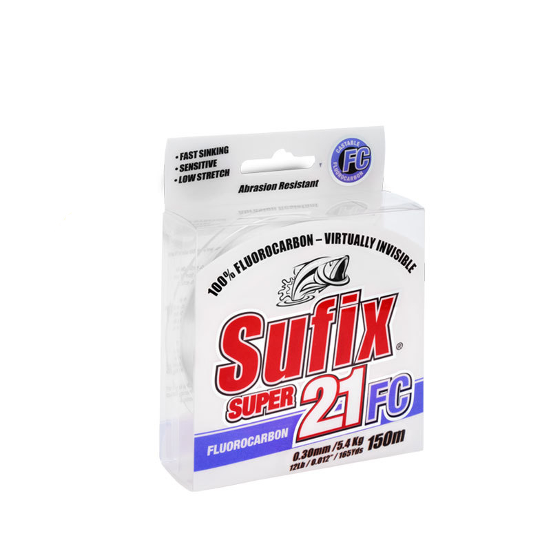 Fluorocarbon Sufix Super 21 Fc , 150m , 0,40mm , Clear