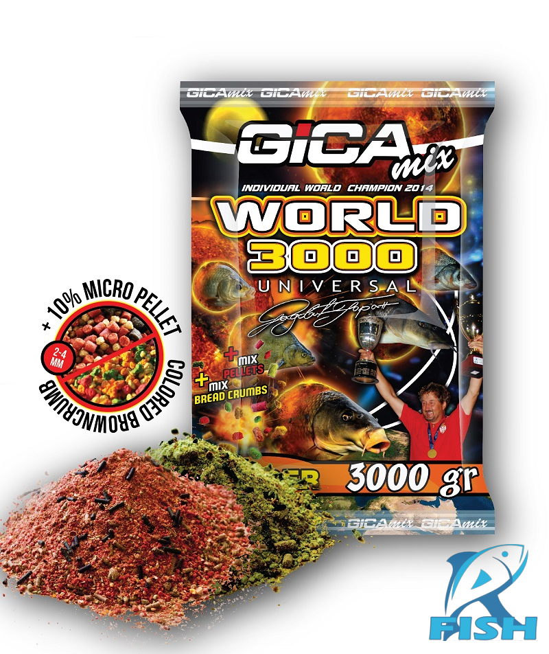 Primama Gica Mix World 3000-Carp