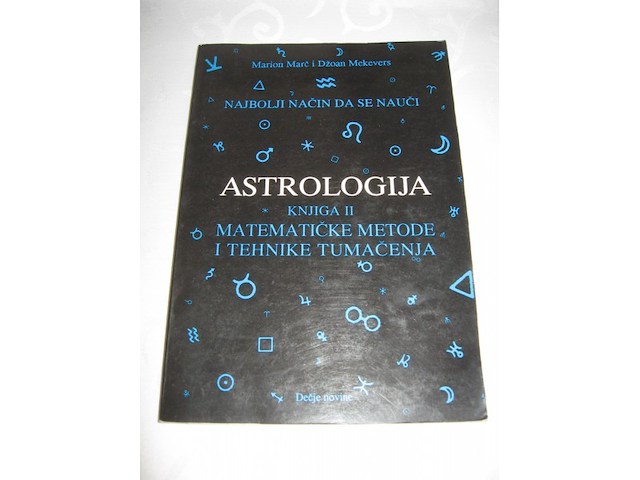 Astrologija - matematičke metode i tehnike - Marč