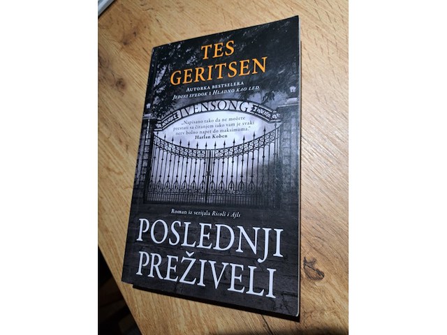 Tes Geritsen - Poslednji preživeli