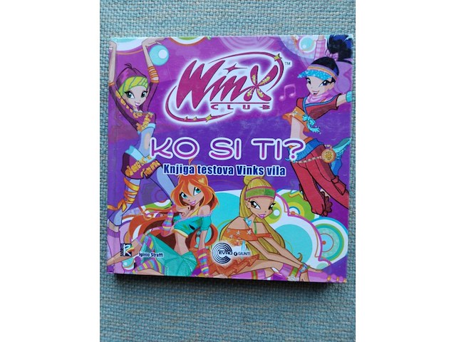 Winx club Ko si ti Knjiga testova Vinks vila