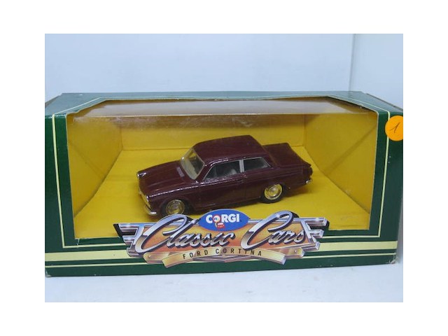 1:43 corgi ford cortina