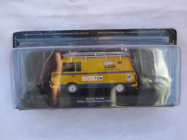 1:43 DeAgostini barkas B1000