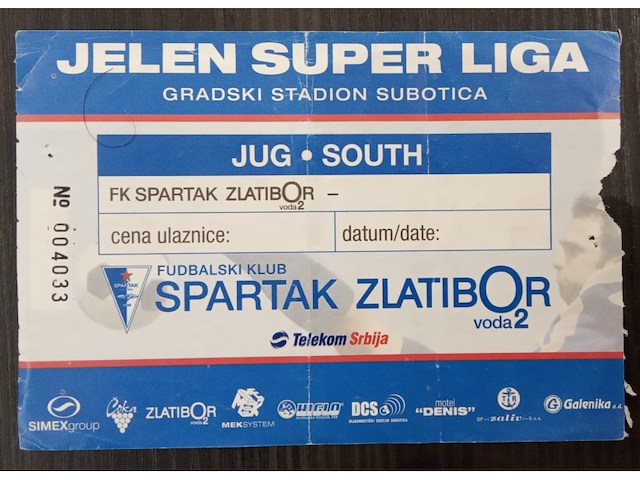 FUDBAL: SPARTAK (Subotica) - CRVENA ZVEZDA 16.05.2010