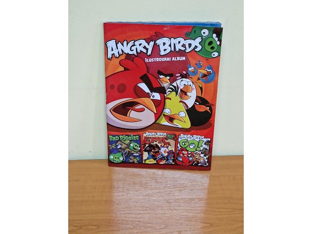 Album Angry Birds ilustrovani album popunjen 100%