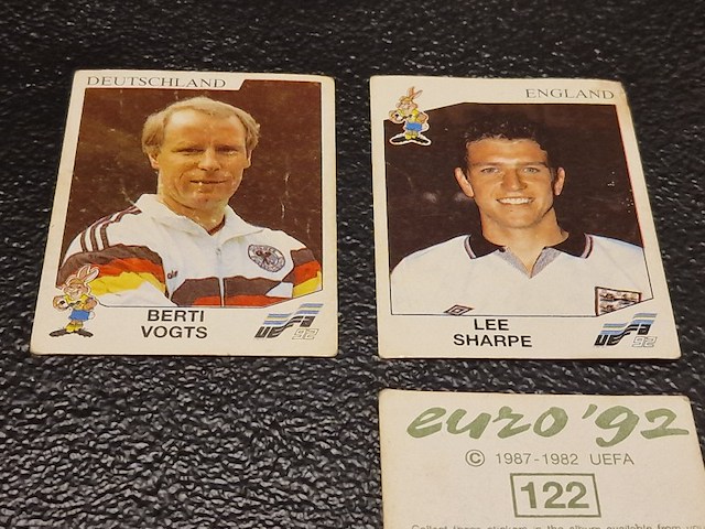 Sličice Euro 92 Panini na komad